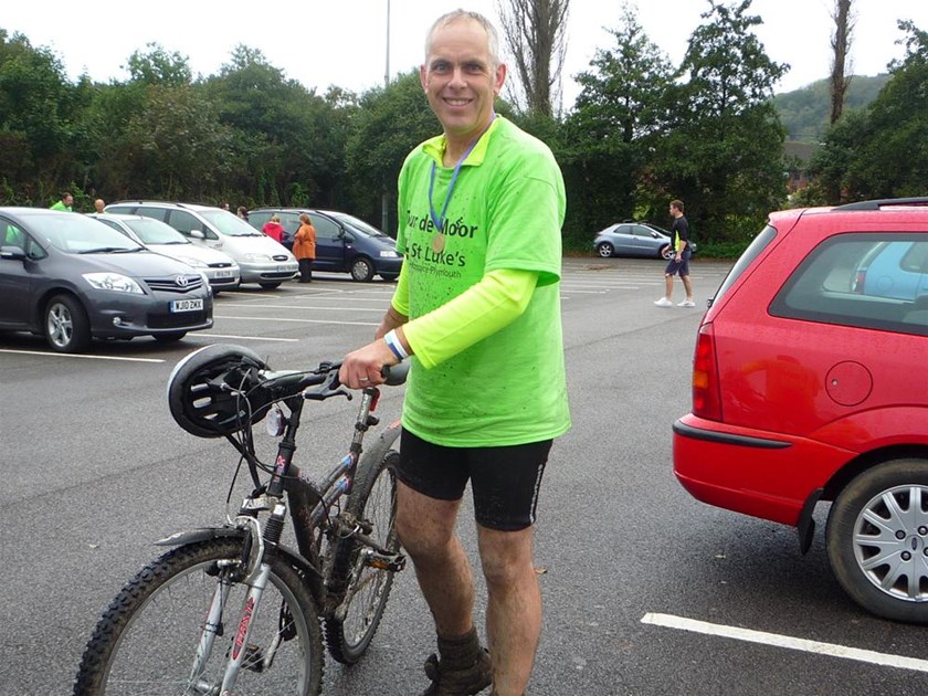 Jon Morley is fundraising for St Luke's Hospice Plymouth