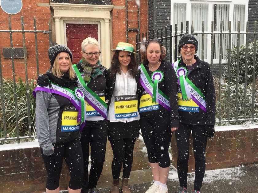 Polly Simpson is fundraising for The Pankhurst