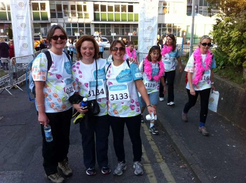 Nicole Busby is fundraising for The Royal Marsden Cancer Charity