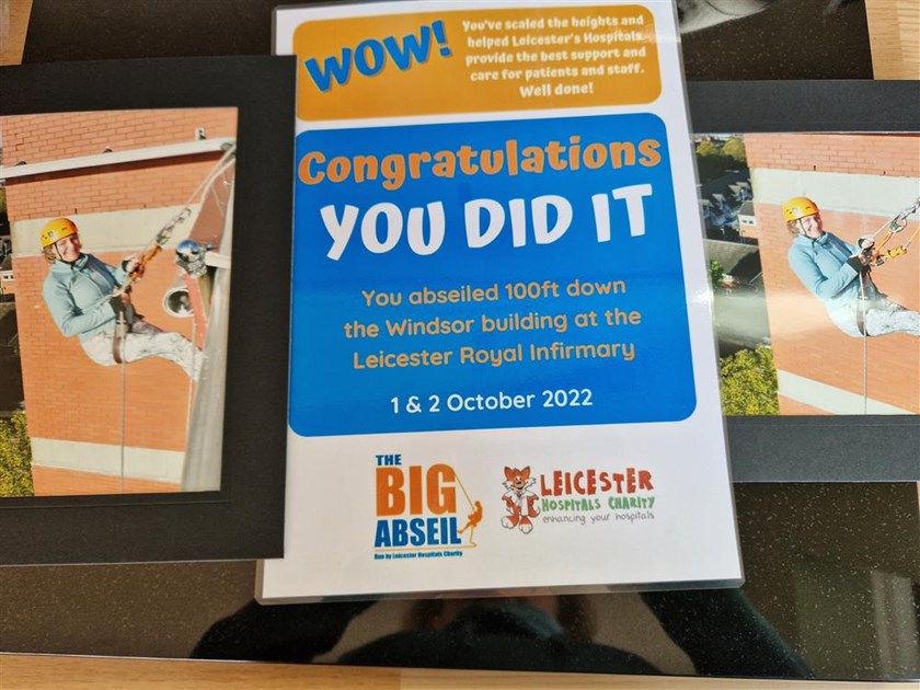 Heather Butler is fundraising for Leicester Hospitals Charity