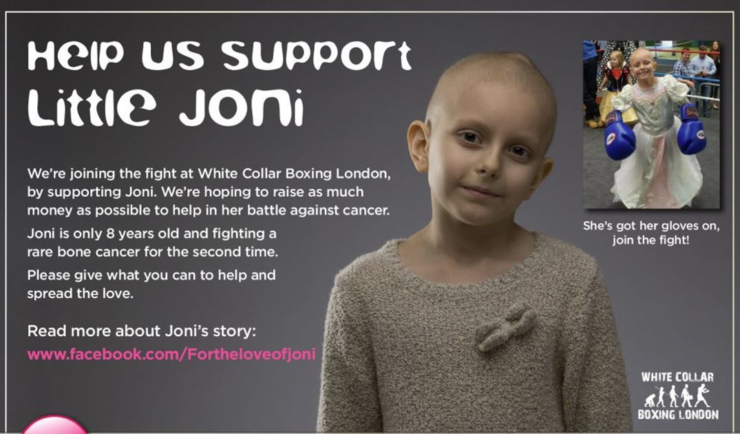 Michael O'Kane is fundraising for Joni's Army