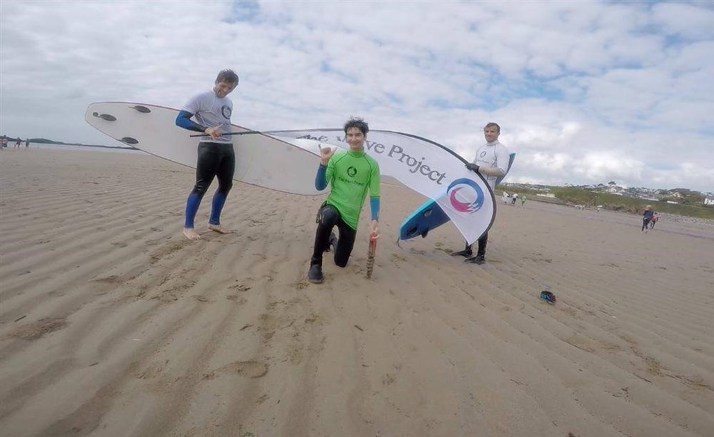 Andy Forbes Brown is fundraising for The Wave Project