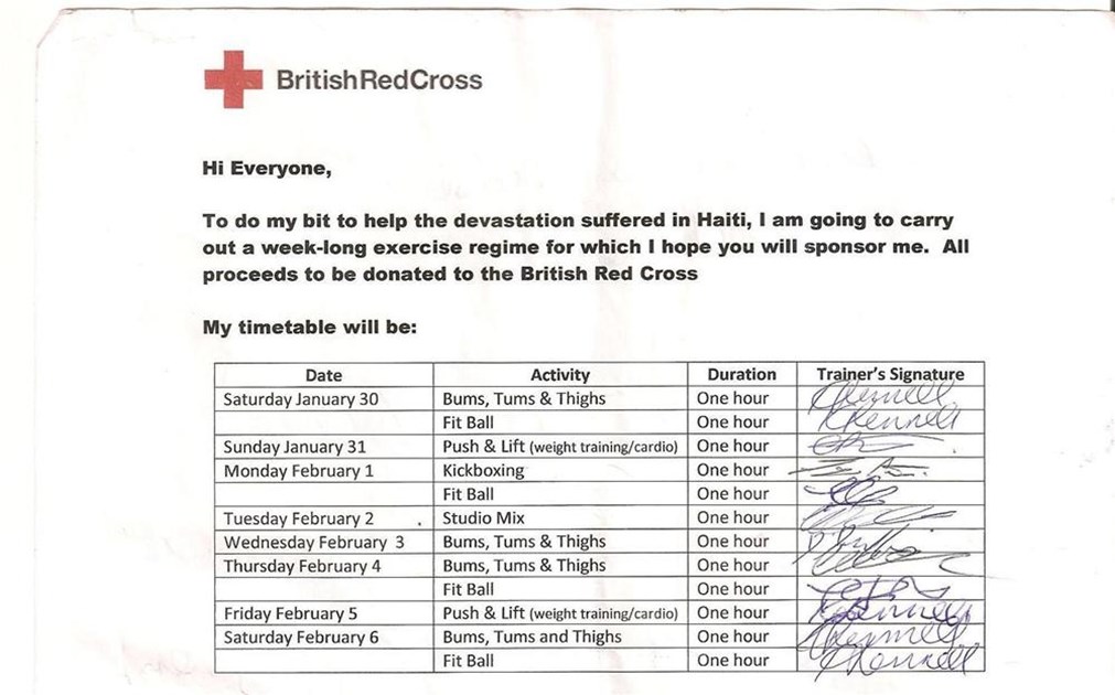 Jacqueline Burrows is fundraising for The British Red Cross Society