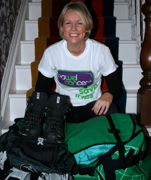 Colette Tebbutt is fundraising for Bowel Cancer UK