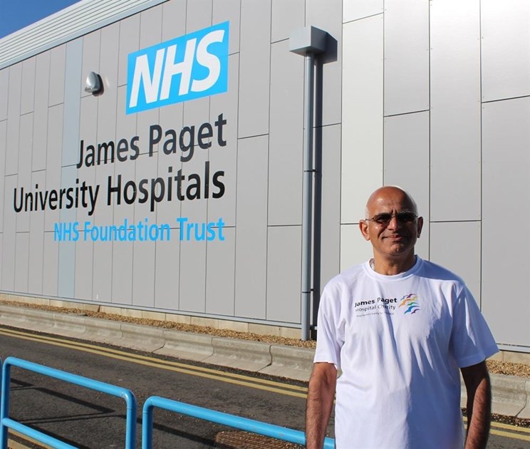 Roshan Lal is fundraising for James Paget University Hospitals NHS ...