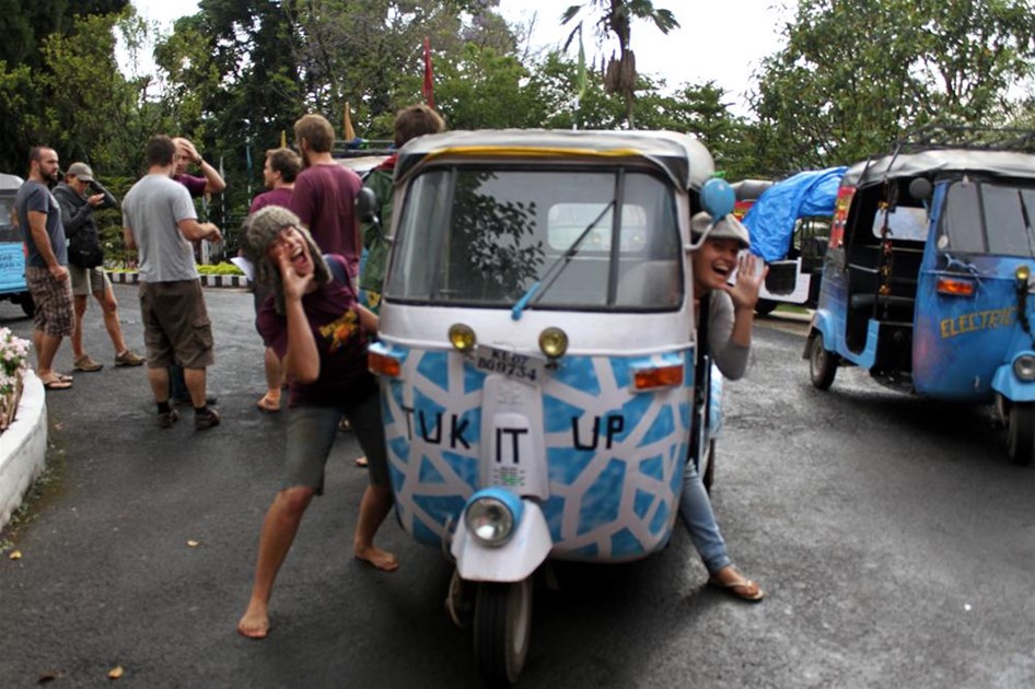 Tuk It Up is fundraising for International Rescue Corps