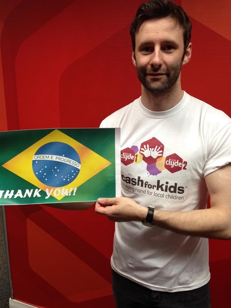 Calum Morrison is fundraising for The Kiltwalk