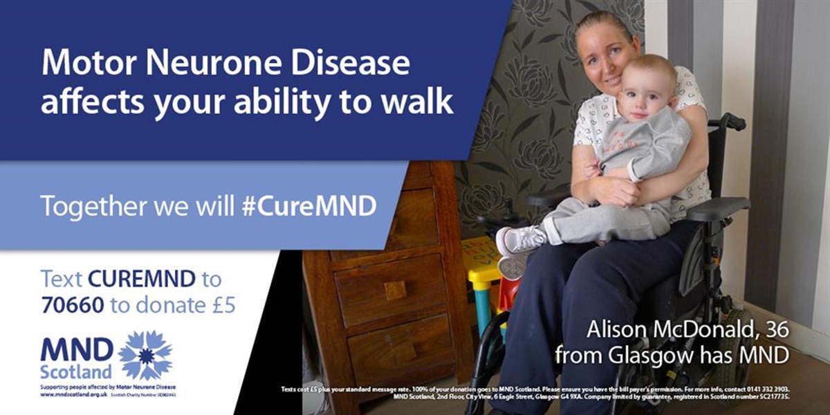 MND Scotland is fundraising for MND Scotland