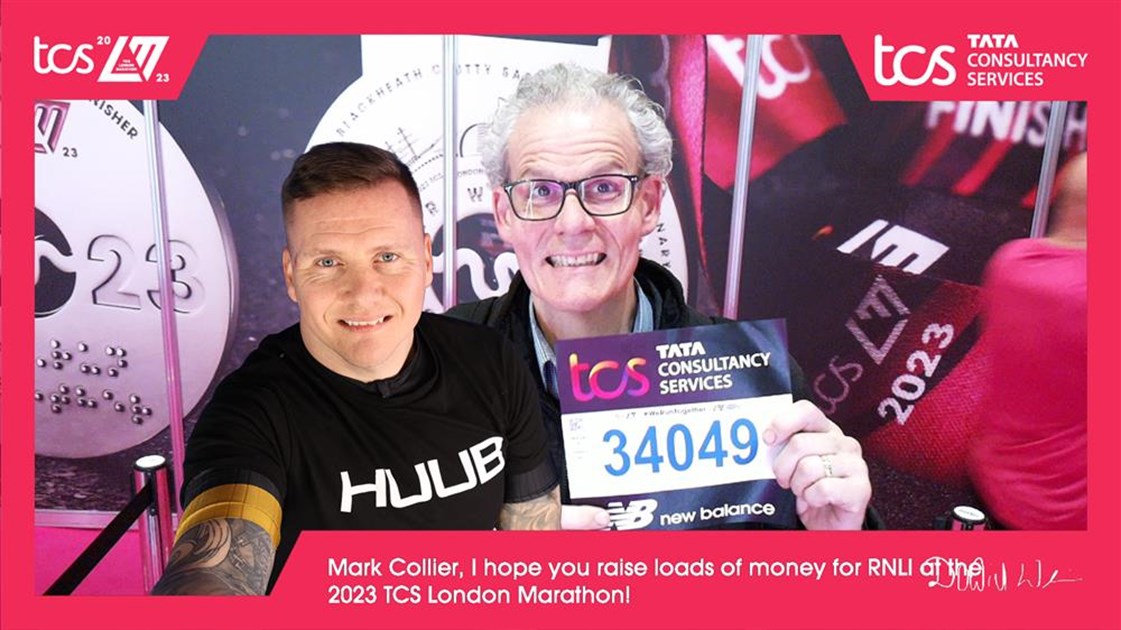 Mark Collier is fundraising for RNLI - Royal National Lifeboat Institution