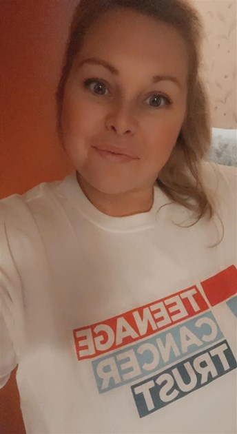 Michelle Bentley is fundraising for Teenage Cancer Trust