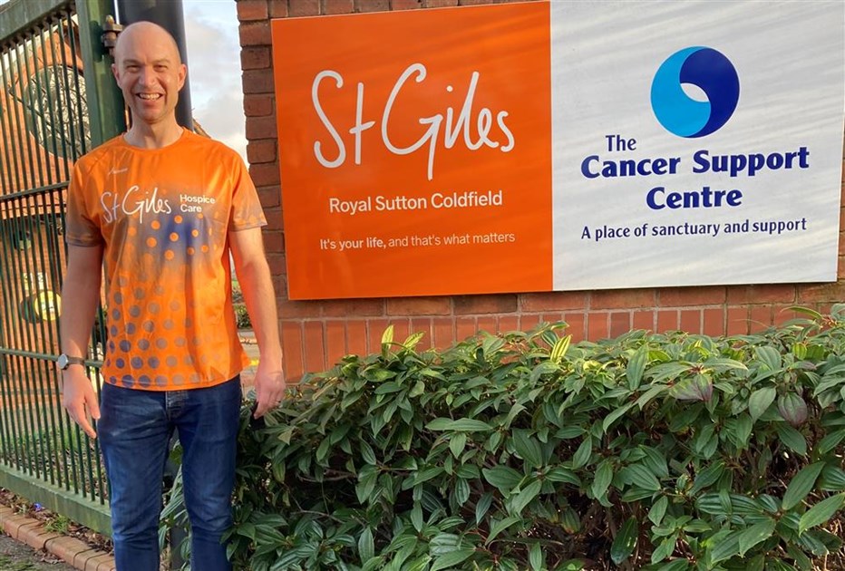 Colin Barnes is fundraising for St Giles Hospice