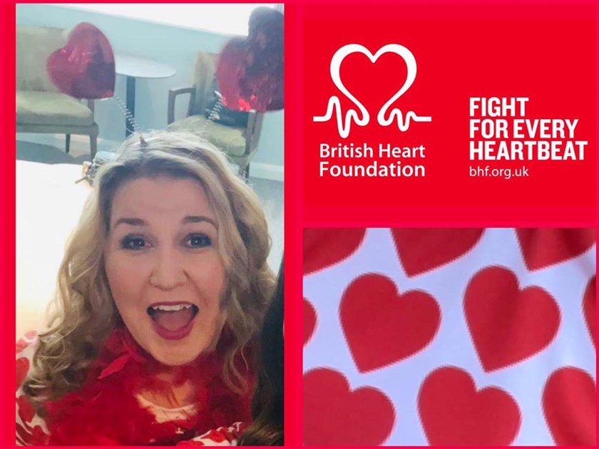 Carrie Stoner is fundraising for British Heart Foundation