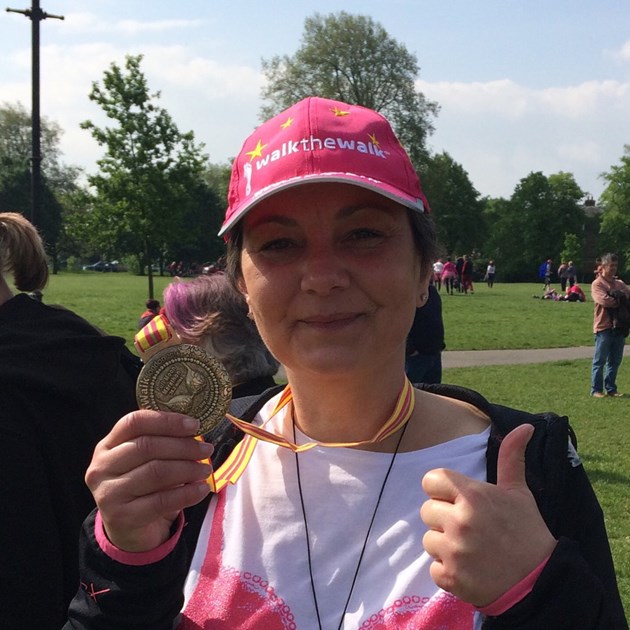 Michelle Wooster is fundraising for Walk the Walk