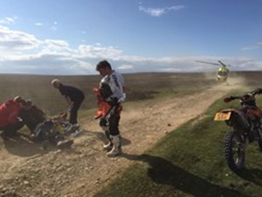 Matthew Hallas is fundraising for Yorkshire Air Ambulance Charity