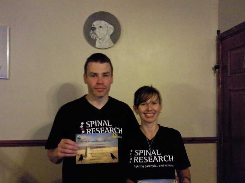 michelle beddoe is fundraising for Spinal Research