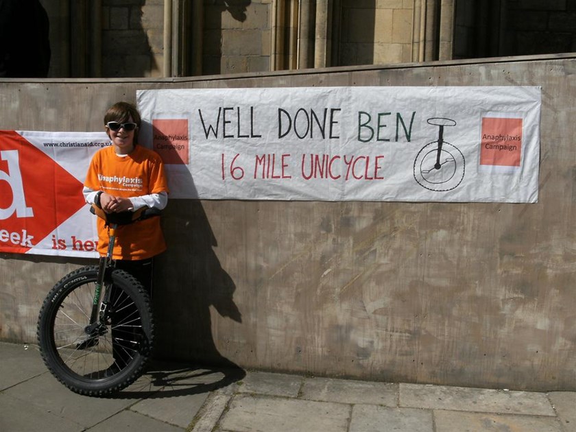 Dan Settle is fundraising for Anaphylaxis UK