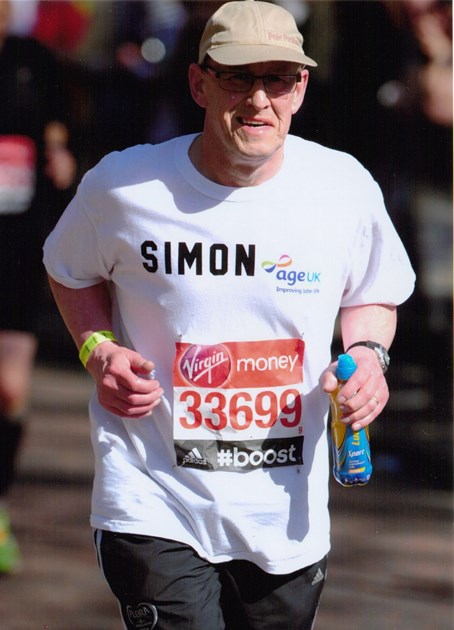 Simon Salome-Bentley is fundraising for British Heart Foundation