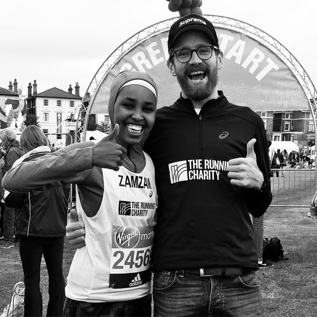 Jamie Giles is fundraising for The Running Charity
