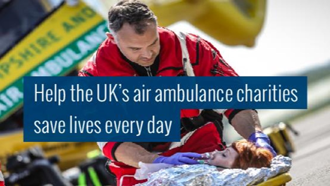 Sarah Bull is fundraising for Air Ambulances UK