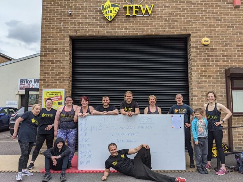 Scott 'TFW' Witham is fundraising for The Captain Tom Foundation