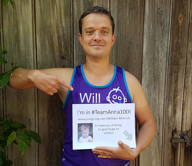William Morrish is fundraising for Great Ormond Street Hospital ...