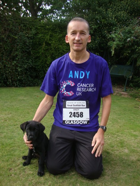 andrew eggleton is fundraising for Cancer Research UK