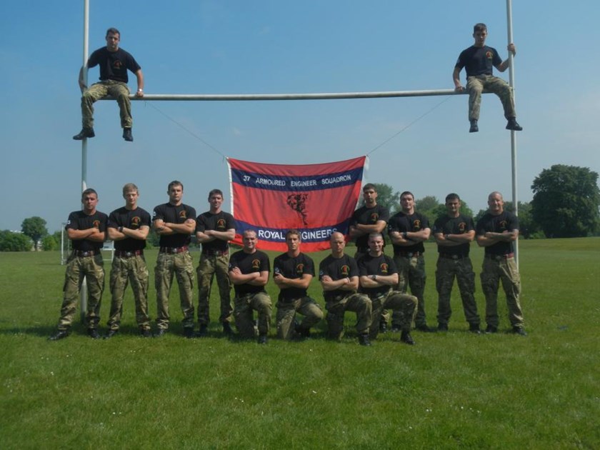 37 Armoured Engineer Squadron is fundraising for Royal Engineers ...