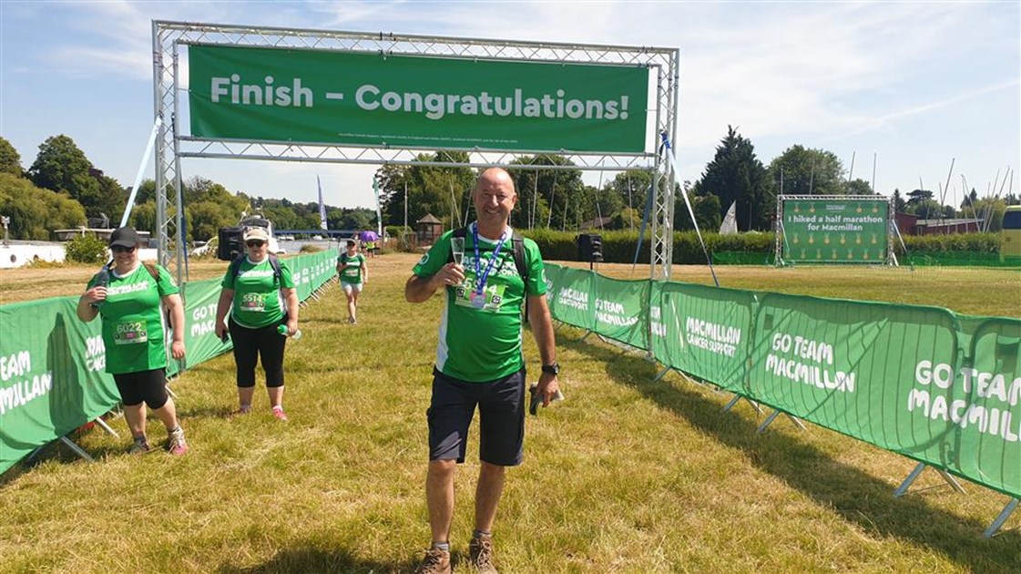 David Rolfe is fundraising for Macmillan Cancer Support
