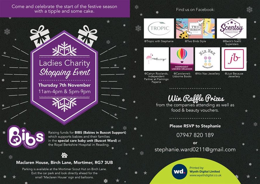 Stephanie Ward is fundraising for Bibs Babies In Buscot Support