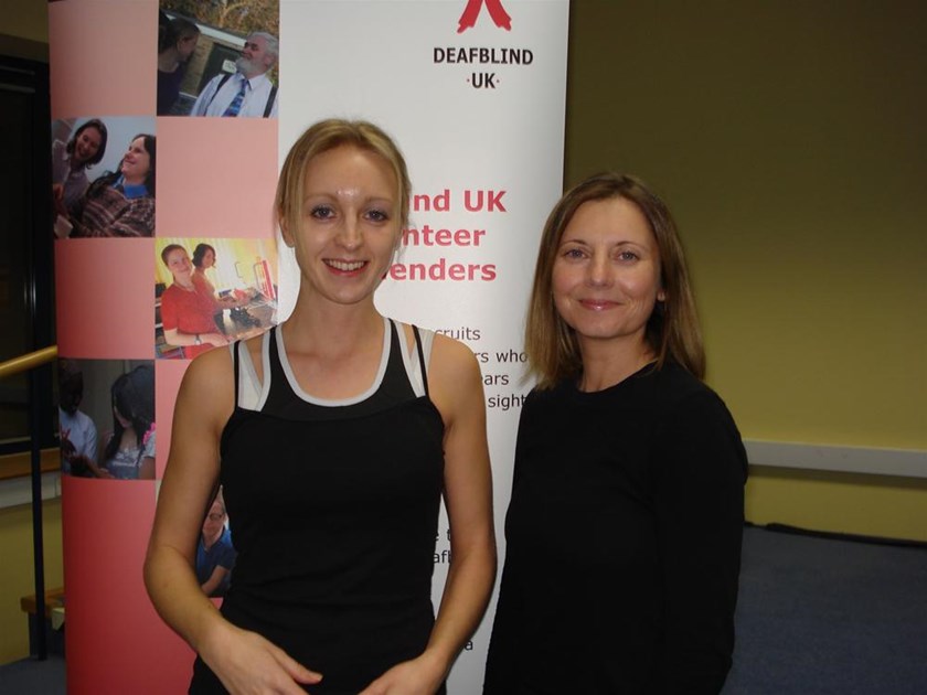 Rachel Buckley is fundraising for Deafblind UK