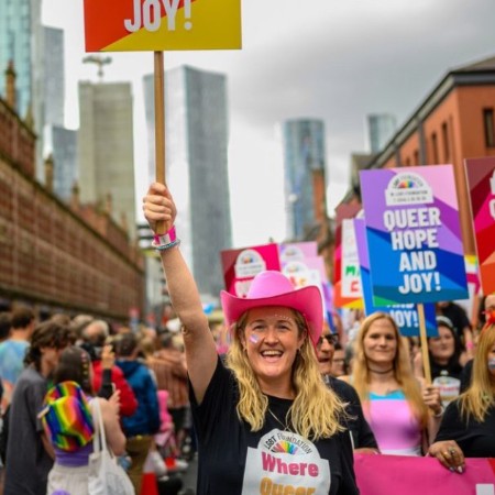 laura Wilkinson is fundraising for LGBT Foundation