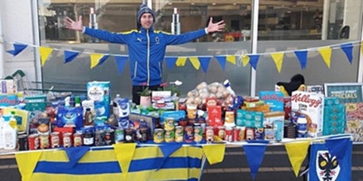 Andy Parslow is fundraising for AFC Wimbledon Foundation