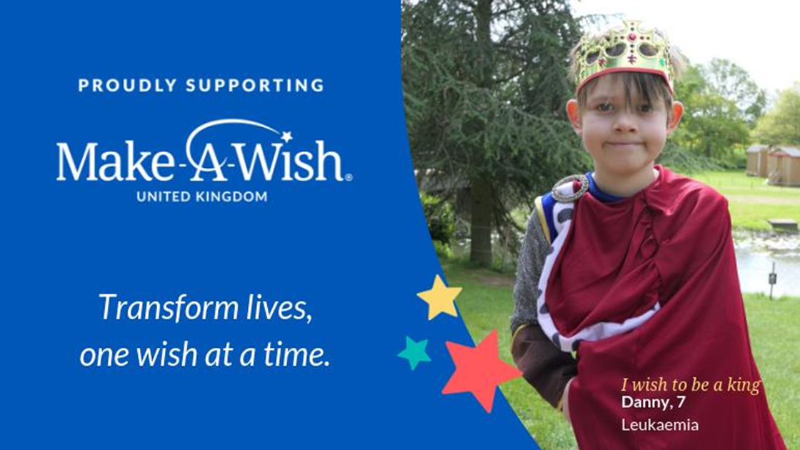 Adrian Froggatt is fundraising for Make-A-Wish Foundation UK