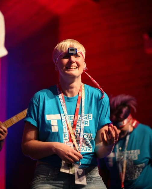 Nicola Rigby is fundraising for Teenage Cancer Trust