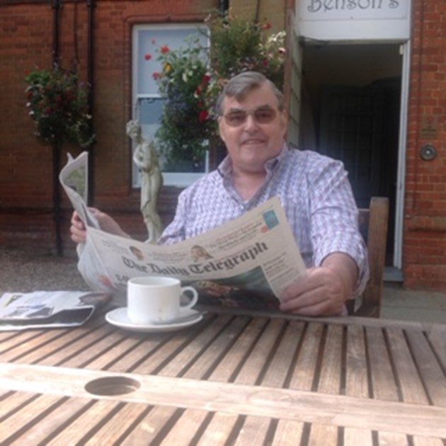 Matt Aldred is fundraising for Myeloma UK