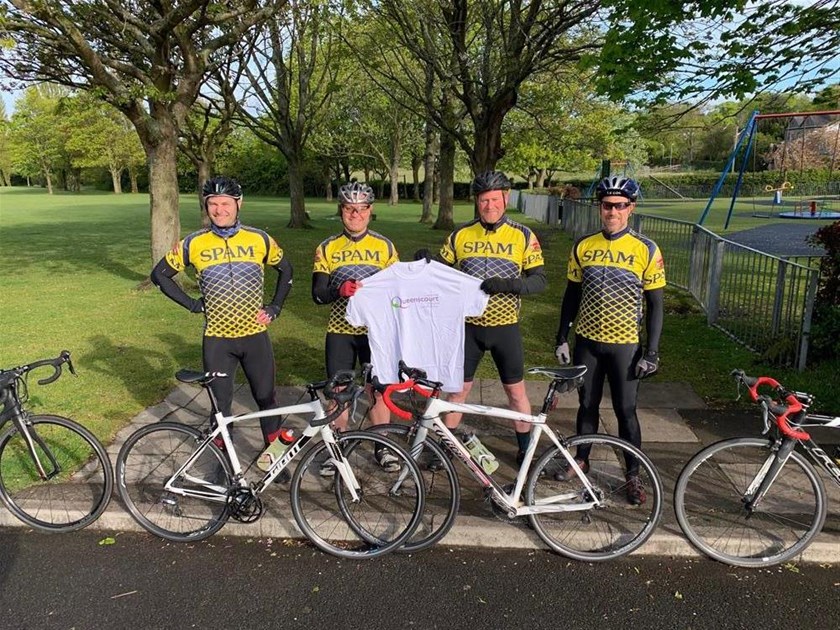 Andy Hines is fundraising for Queenscourt Hospice