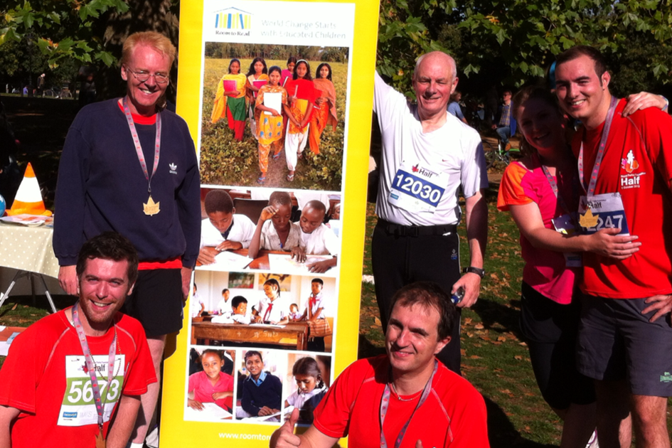 Finbarr Roche-Kelly is fundraising for Room To Read