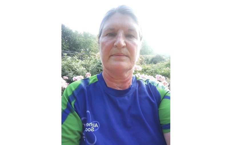 Gale Lewis is fundraising for Alzheimer's Society