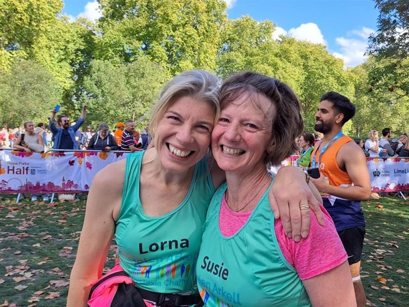 Susie and Lorna is fundraising for Helen Arkell Dyslexia Charity
