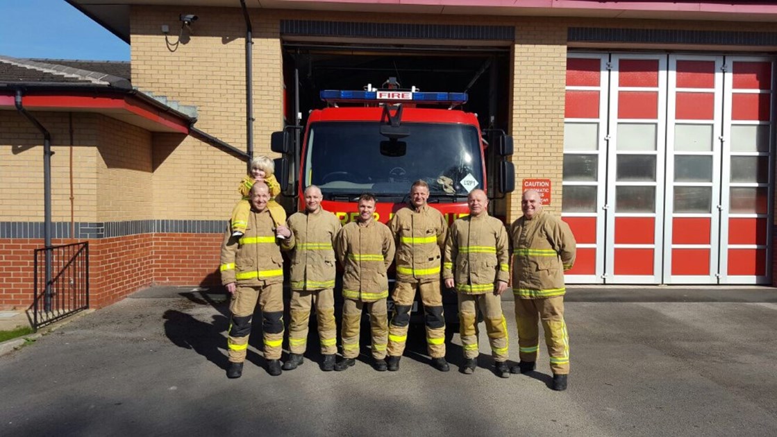 Paul Shuttleworth is fundraising for Fire Fighters Charity