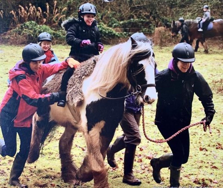 Jan Roberts is fundraising for Ravelrig Riding for the Disabled