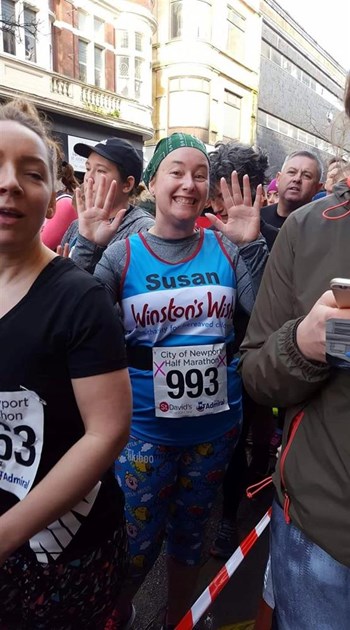 Susan Higgs is fundraising for Winston's Wish