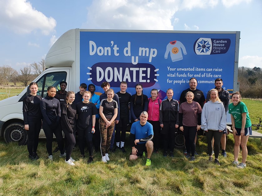 Bob Lovelock is fundraising for Garden House Hospice