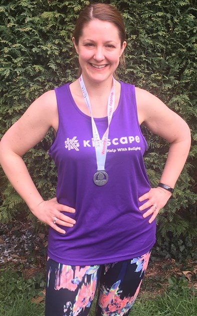 Lauren Seager-Smith is fundraising for Kidscape Children's Charity