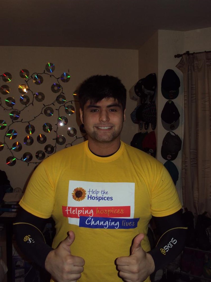 Adam Whitty is fundraising for Hospice UK