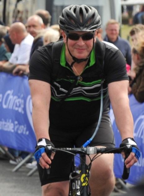 Nigel Haslam is fundraising for THE CHRISTIE CHARITY