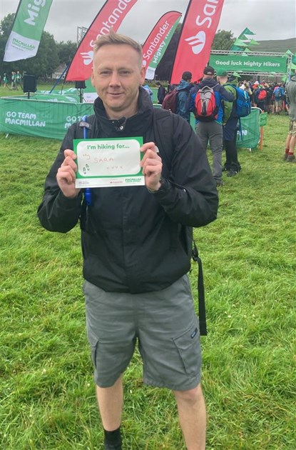 Samuel Jennings is fundraising for Macmillan Cancer Support