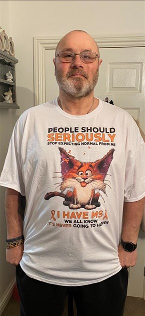 Christopher Laycock is fundraising for Multiple Sclerosis Society