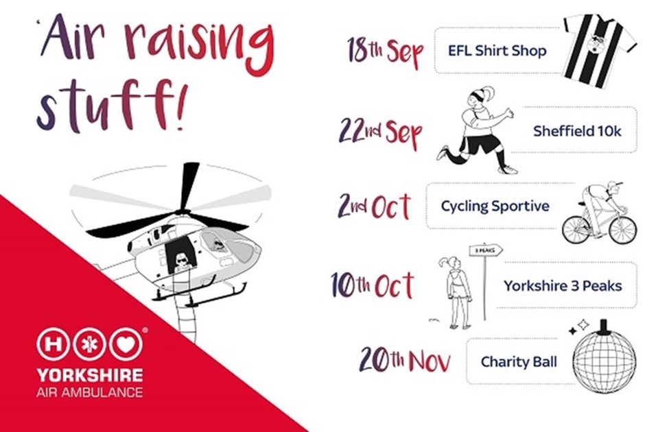 Emma Pippard is fundraising for Yorkshire Air Ambulance Charity