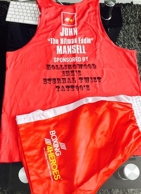 John mansell is fundraising for Help for Heroes
